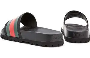 Gucci Web Slide Sandals