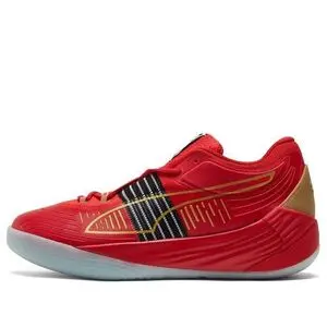 PUMA Fusion Nitro Athletic Sneakers - Red/black/blue