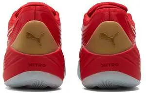 PUMA Fusion Nitro Athletic Sneakers - Red/black/blue