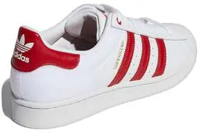 Adidas Superstar "velcro Patches - Red