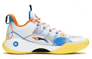 LI-NING Yushuai 14 Low 'thunderstorm' Sneakers - White/orange/blue
