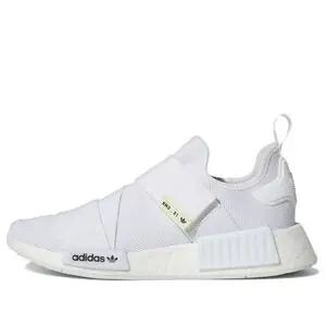 Adidas Originals Nmd_r1 Casual Sneakers - Cloud White/cloud White/core Black