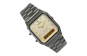 Casio Stainless Steel Digital Analog Watch