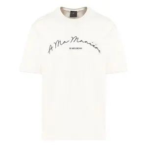 JORDAN Air Jordan X A Ma Maniere T-shirt 'light Brown' Light Brown