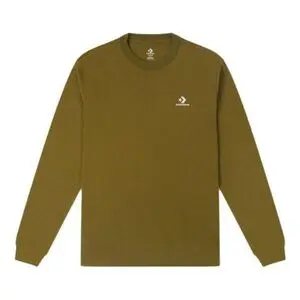 CONVERSE Go-to Embroidered Star Chevron Standard-fit T-shirt Asia Sizing - Olive