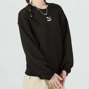 PUMA Graphic Sweatshirt - Black/blue