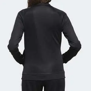 Adidas Stand Collar Casual Sports Jacket - Black