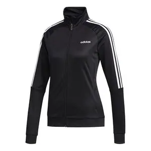 Adidas Stand Collar Casual Sports Jacket - Black