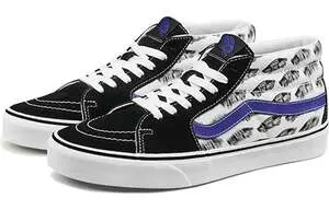 VANS Sk8-mid 'blur Boards' Sneakers