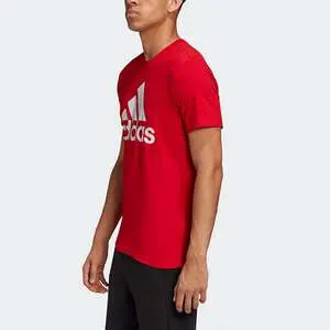 Adidas Large Logo Sports Stylish Short Sleeve