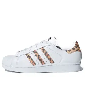 Adidas Superstar Leopard Print Sneakers - White