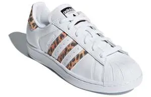 Adidas Superstar Leopard Print Sneakers - White