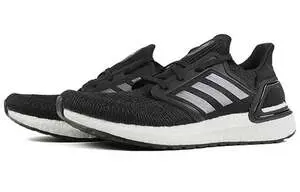 Adidas Ultraboost 20 Night Metallic Grey Sneakers - Black