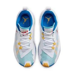 JORDAN One Take 4 Low Top Sneakers - White/blue