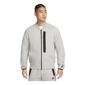 Nike Tech Fleece Bomber Jacket - Grey