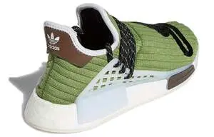 Adidas X Bbc Ice Cream X Pharrell Nmd Human Race 'running Dog' Sneakers - Green/white/black