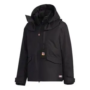 Adidas Originals Detachable Hood Down Jacket - Black
