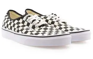 VANS Authentic 'golden Coast' Checkerboard Canvas Low Top Sneakers