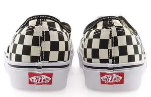 VANS Authentic 'golden Coast' Checkerboard Canvas Low Top Sneakers