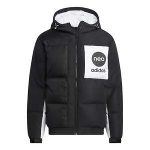 Adidas Neo U Vbe Puffer Jacket With Logo - Default Colorway