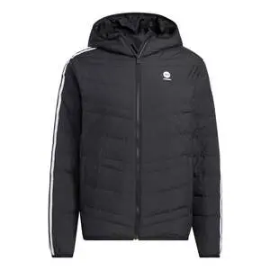 Adidas Neo Essentials Down Jacket With Hood - Black