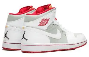 JORDAN 1 Retro Mid 'hare' 2009 - Silver