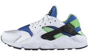 Nike Huarache "scream Green" Sneakers - White/green