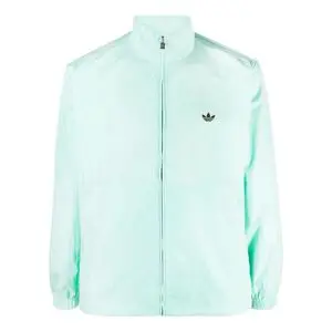 Adidas X Wales Bonner Zip-up Anorak Jacket - Turquoise