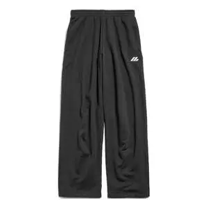 Balenciaga Activewear Baggy Sweatpants - Black