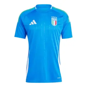 Adidas Italy 24 Home Soccer Jersey - Blue