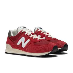 NEW BALANCE 574 Premium Og Pack Varsity Sneakers - Red