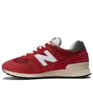 NEW BALANCE 574 Premium Og Pack Varsity Sneakers - Red