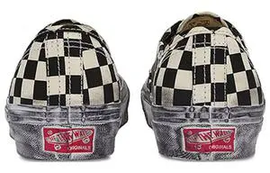 VANS Og Authentic Lx "stressed Black Checkerboard - White/black