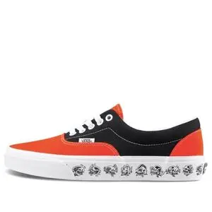 VANS Era Low Top Sneakers - Black/orange
