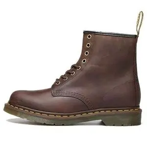 Dr. Martens 1460 Lace Up Leather Boots - Brown