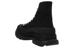 Alexander McQueen Tread Slick Canvas High Top Sneakers