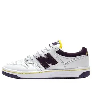 NEW BALANCE Numeric 480 "eighties Pack Lakers" Skate Shoes - White/purple