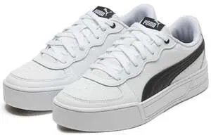 PUMA Skye Low Top Sneakers - White/black