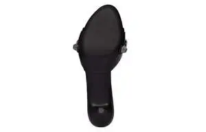 Balenciaga Cagole 50mm Sandals Arena Lambskin - Black