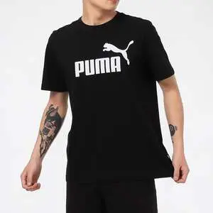 PUMA Polyester T-shirt - Black