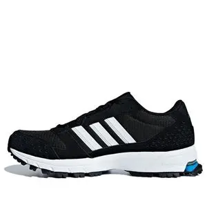 Adidas Marathon 10 Athletic Sneakers - Black/white/blue
