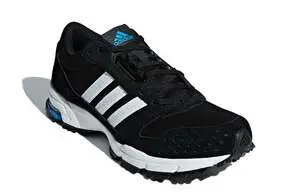 Adidas Marathon 10 Athletic Sneakers - Black/white/blue