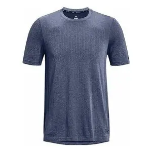Under Armour Rush Seamless Short Sleeve T-shirt 'academy - Academy/blue