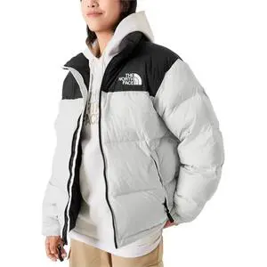 The North Face Feather Down High-neck Jacket - Beige