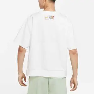Nike Graphic Print Short Sleeve Top