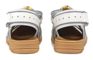 Gucci Tinsel Sport Sandals - White/grey