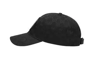 Gucci Gg Canvas Baseball Cap - Black