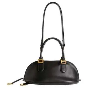 Balenciaga Mini Bolero Bowling Bag - Black