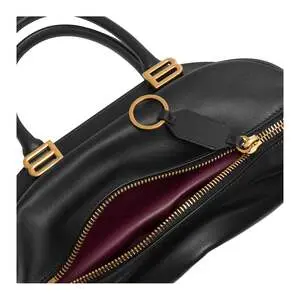 Balenciaga Mini Bolero Bowling Bag - Black