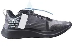 Nike Off-white X Zoom Fly Sp "black - Black/white-cone